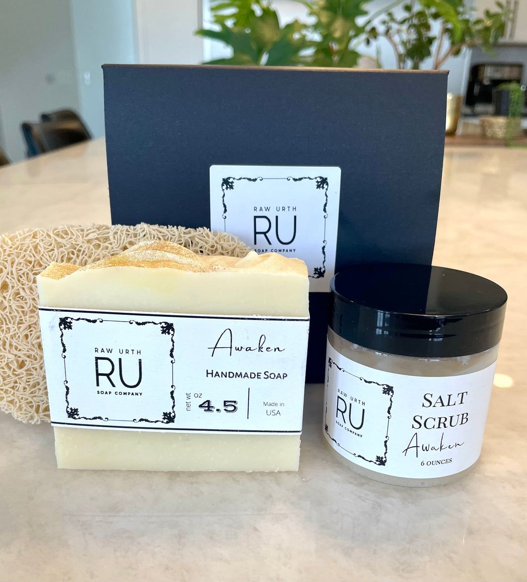 Awaken Shower Duo- Gift Set – Rawurthsoap